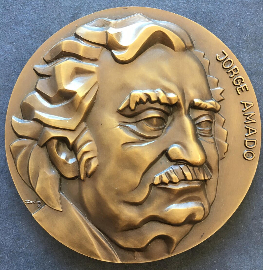 Amazing Rare Bronze Medal With High Reliefs of the Famous - Etsy