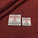 Harris Tweed Fabric, Raspberry Rust, 100% Wool, With Authenticity ...