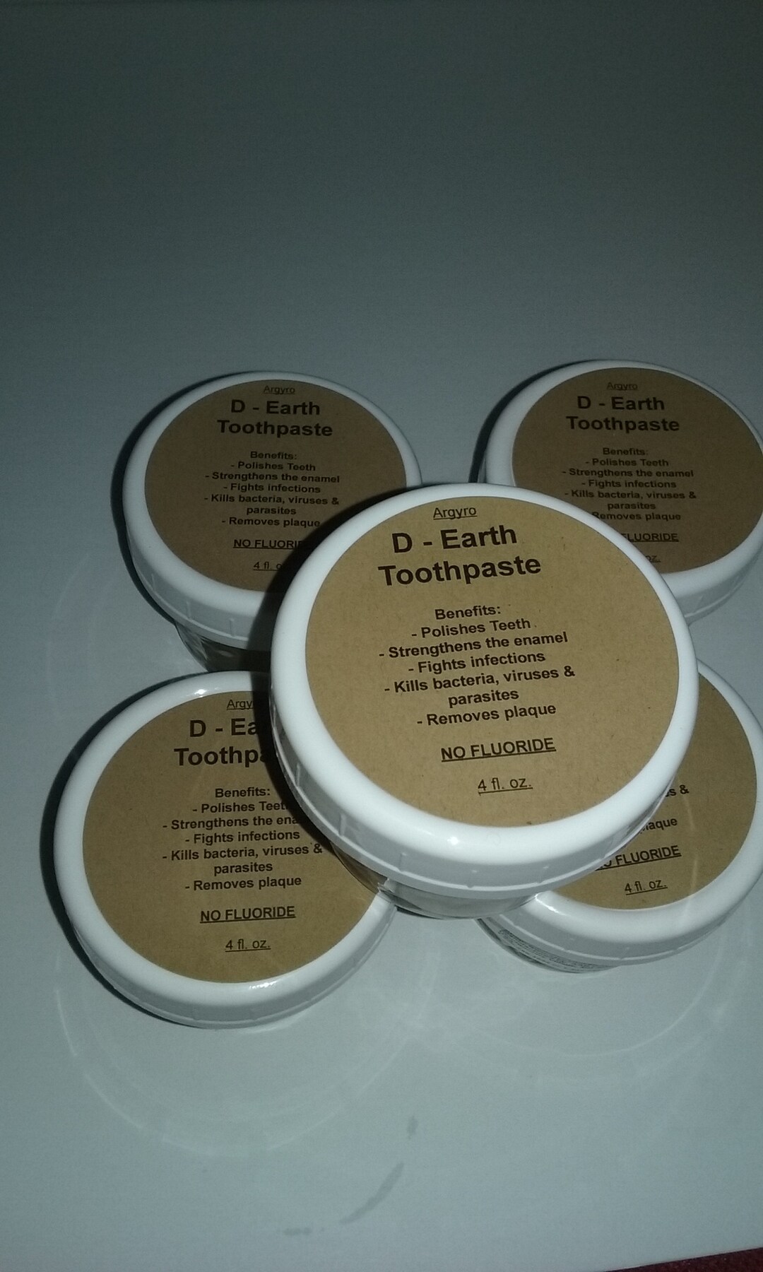 Diatomacepus Earth Toothpaste 4 Fl. Oz. - Etsy