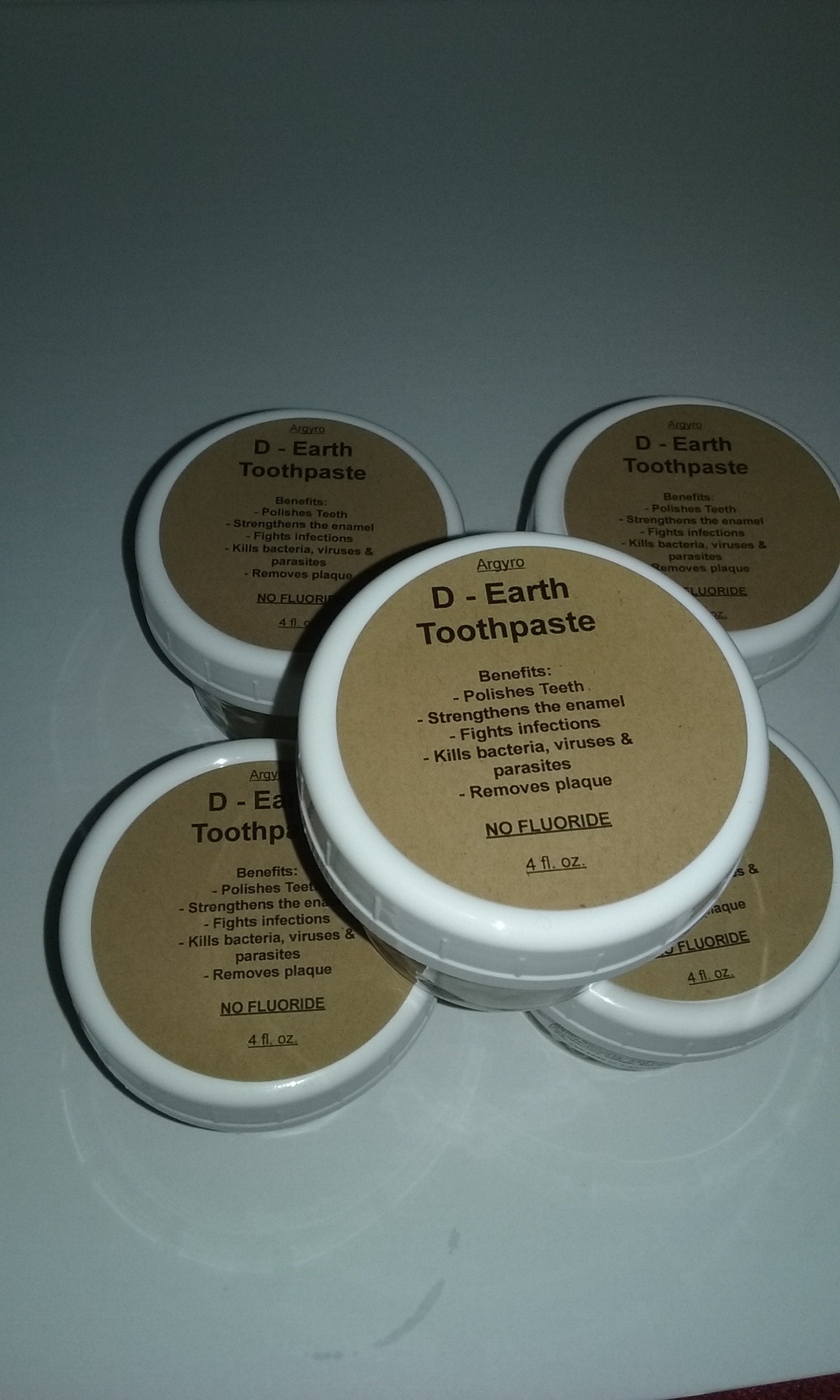 Diatomacepus Earth Toothpaste 4 Fl. Oz. - Etsy
