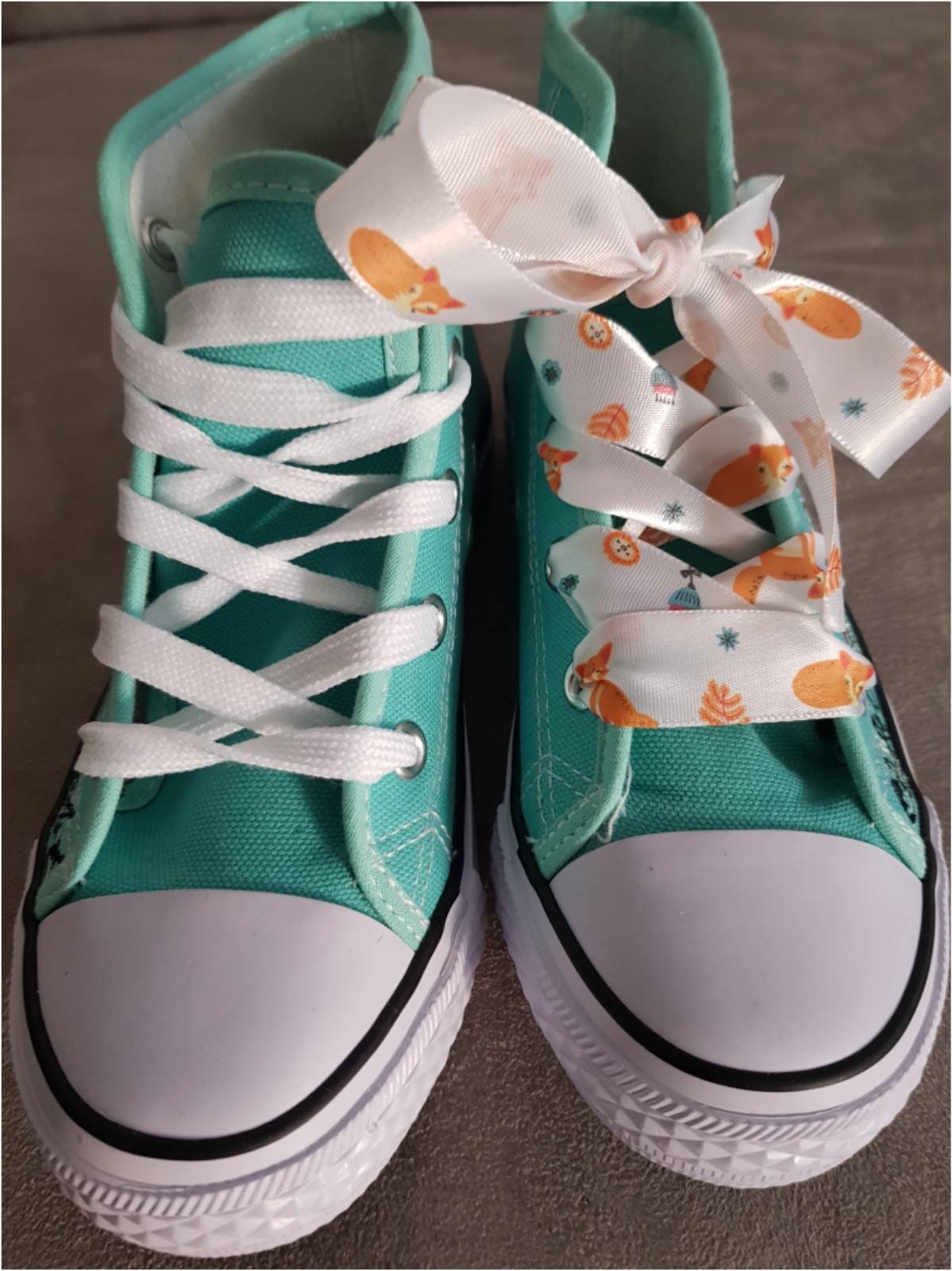 Painted fox sneakers Sweet fox Fox shoes Painted Shoes with | Etsy