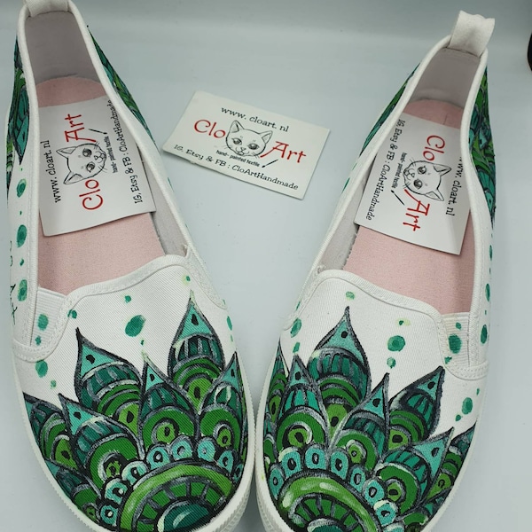 Hand Painted Mandala - Etsy