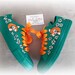 Painted Fox Sneakers Sweet Fox Shoes Love Fox Gift Foxy - Etsy