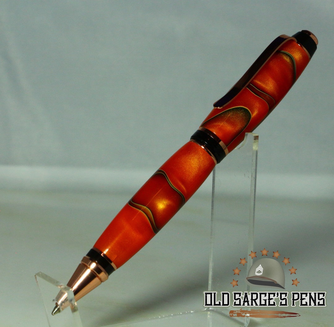 Tiger Striped Cigar Pen - Etsy