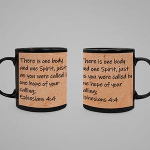 There is One Body and One Spirit, Just as You Were Called in One Hope ...