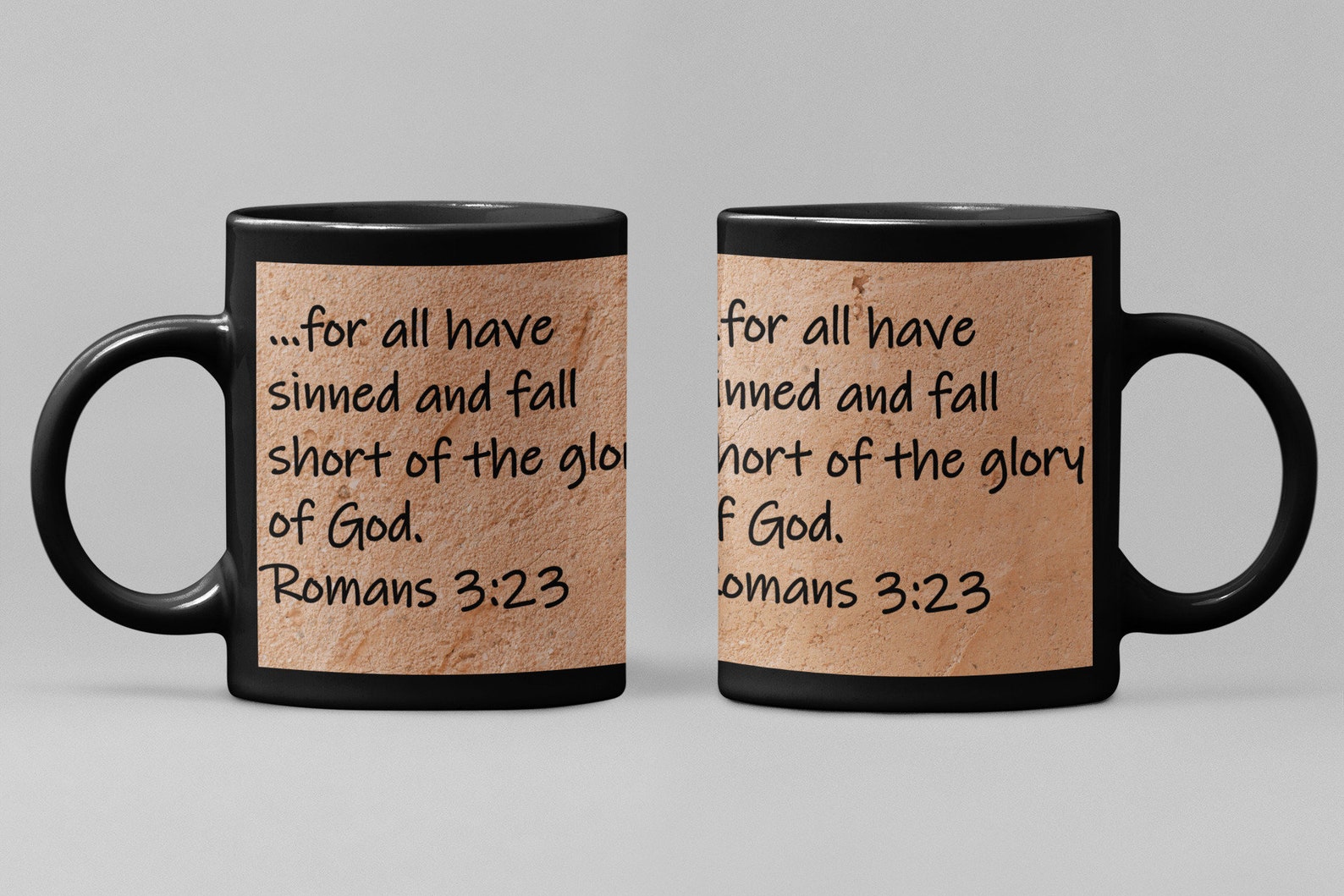For All Have Sinned and Fall Short of the Glory of God. Romans 3:23 - Etsy