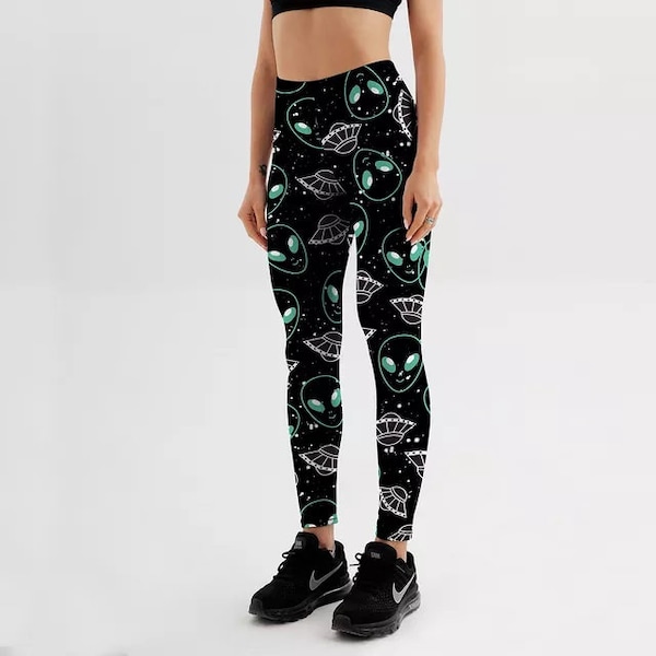 Aliens Yoga Pants - Etsy