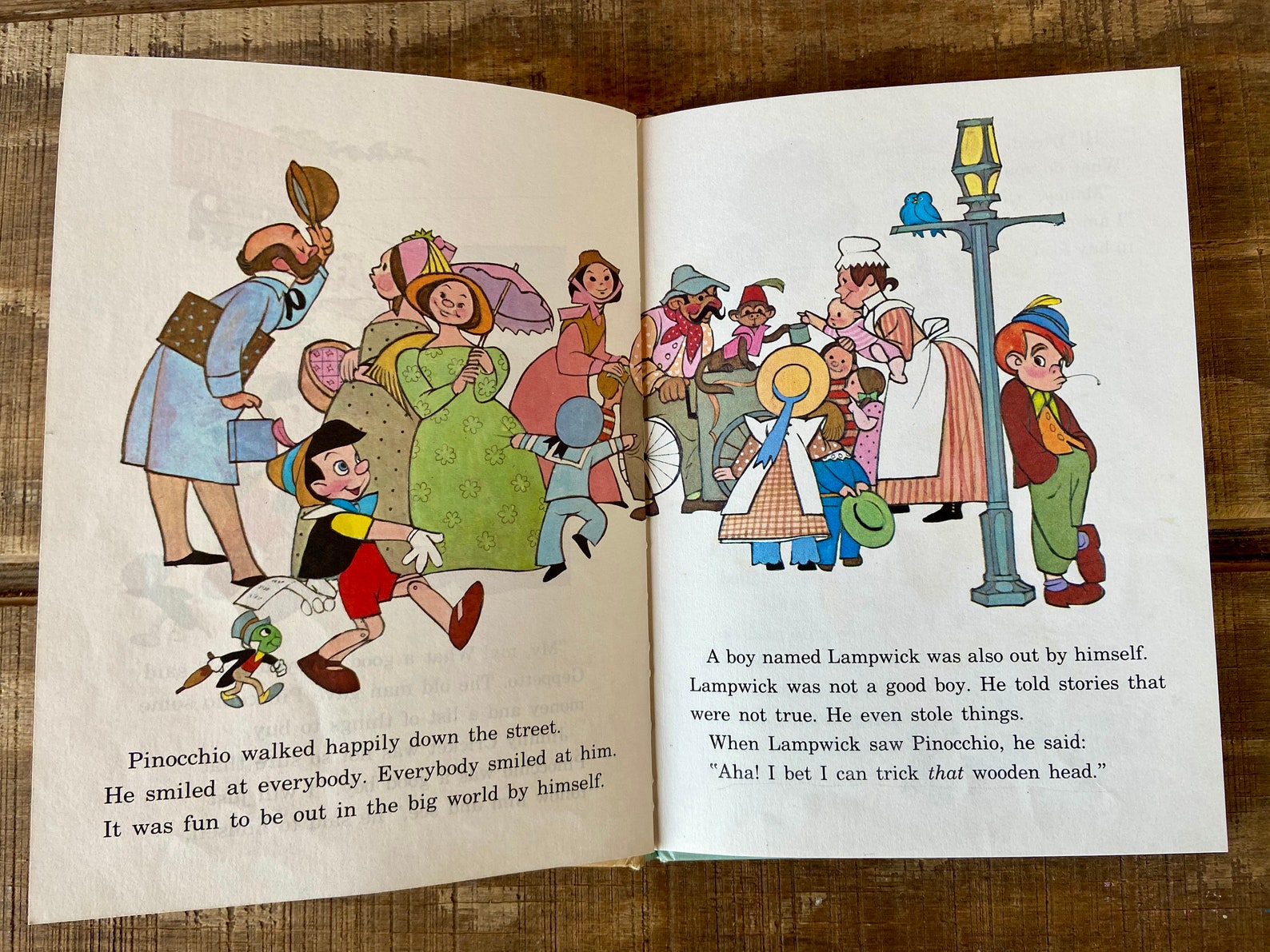 Children's Book Pinocchio and His Puppet Show Adventure | Etsy