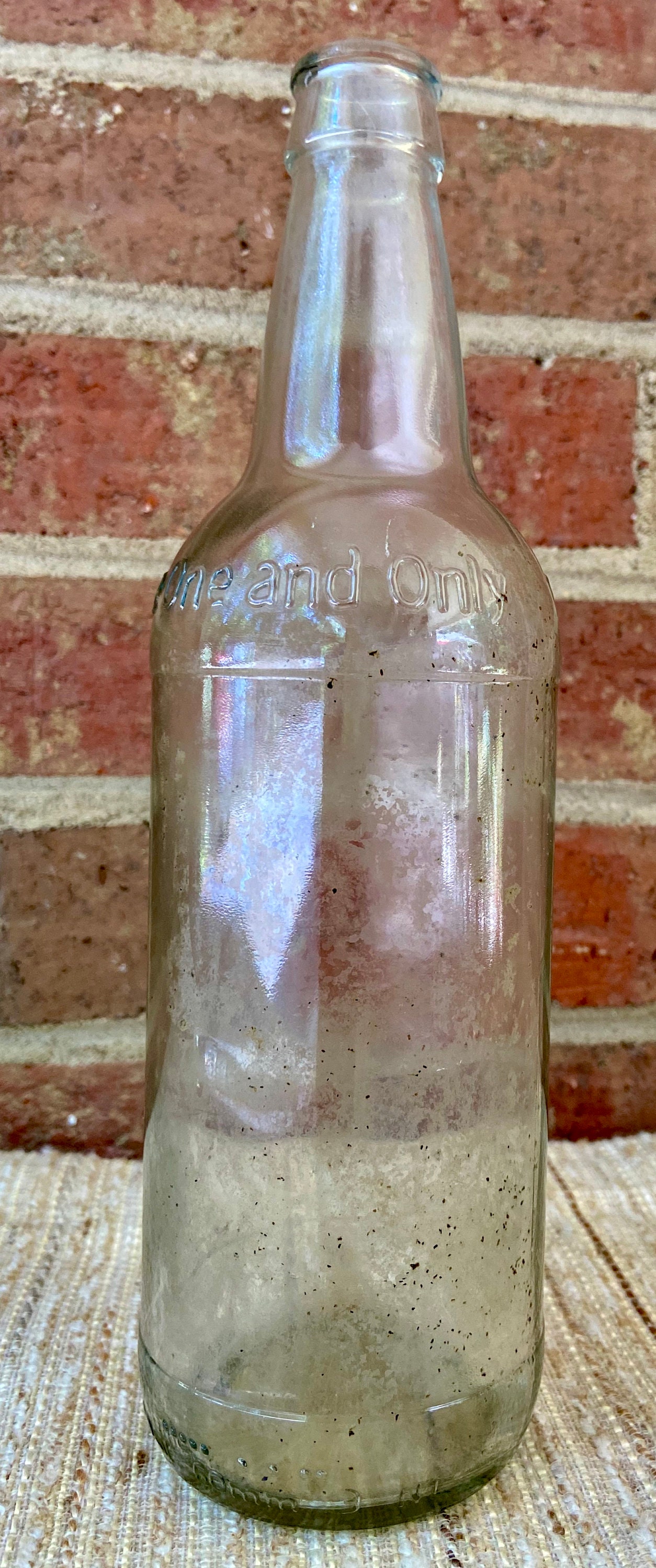 Glass Bottle Newcastle Brown Ale Called The One And Only Etsy