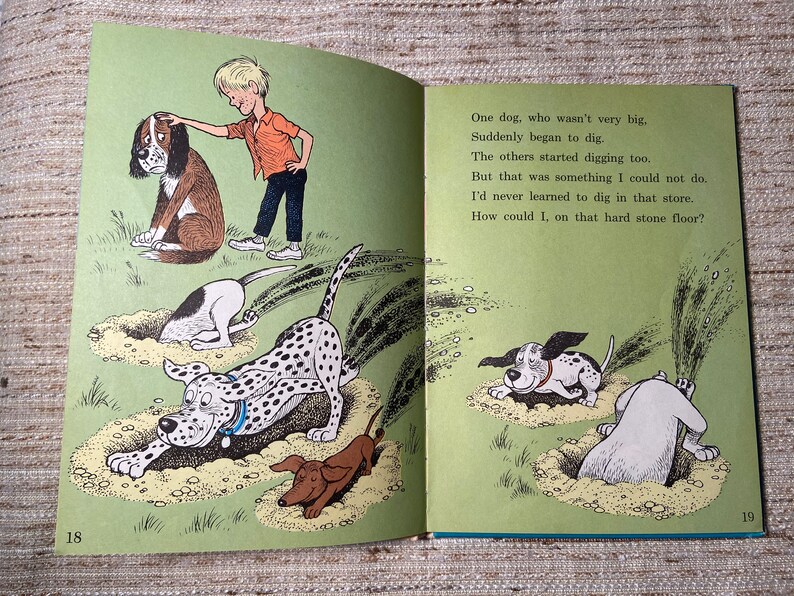 Children's Book The Digging-est Dog by Al Perkins a | Etsy