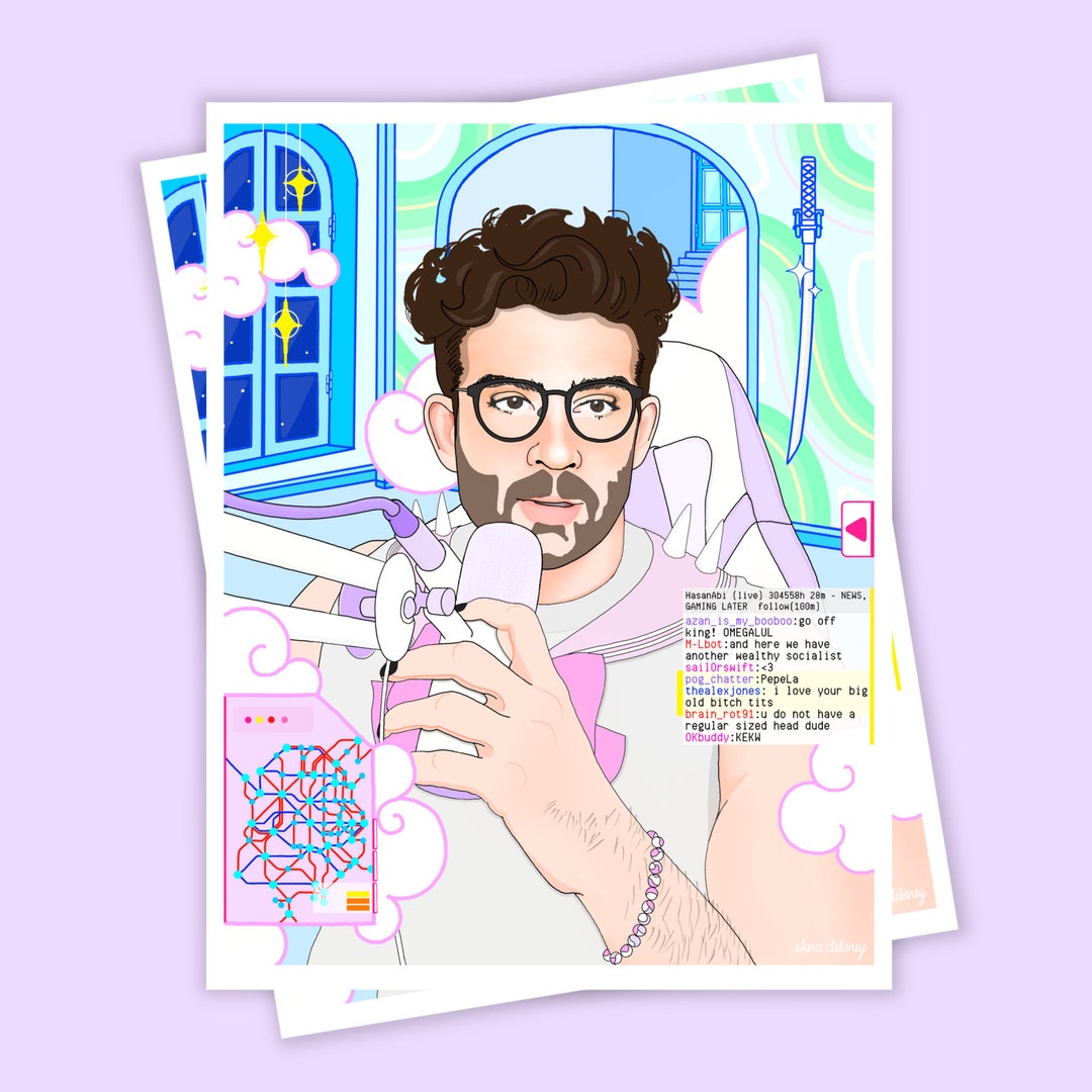 Hasanabi / Pop Art Print - Etsy