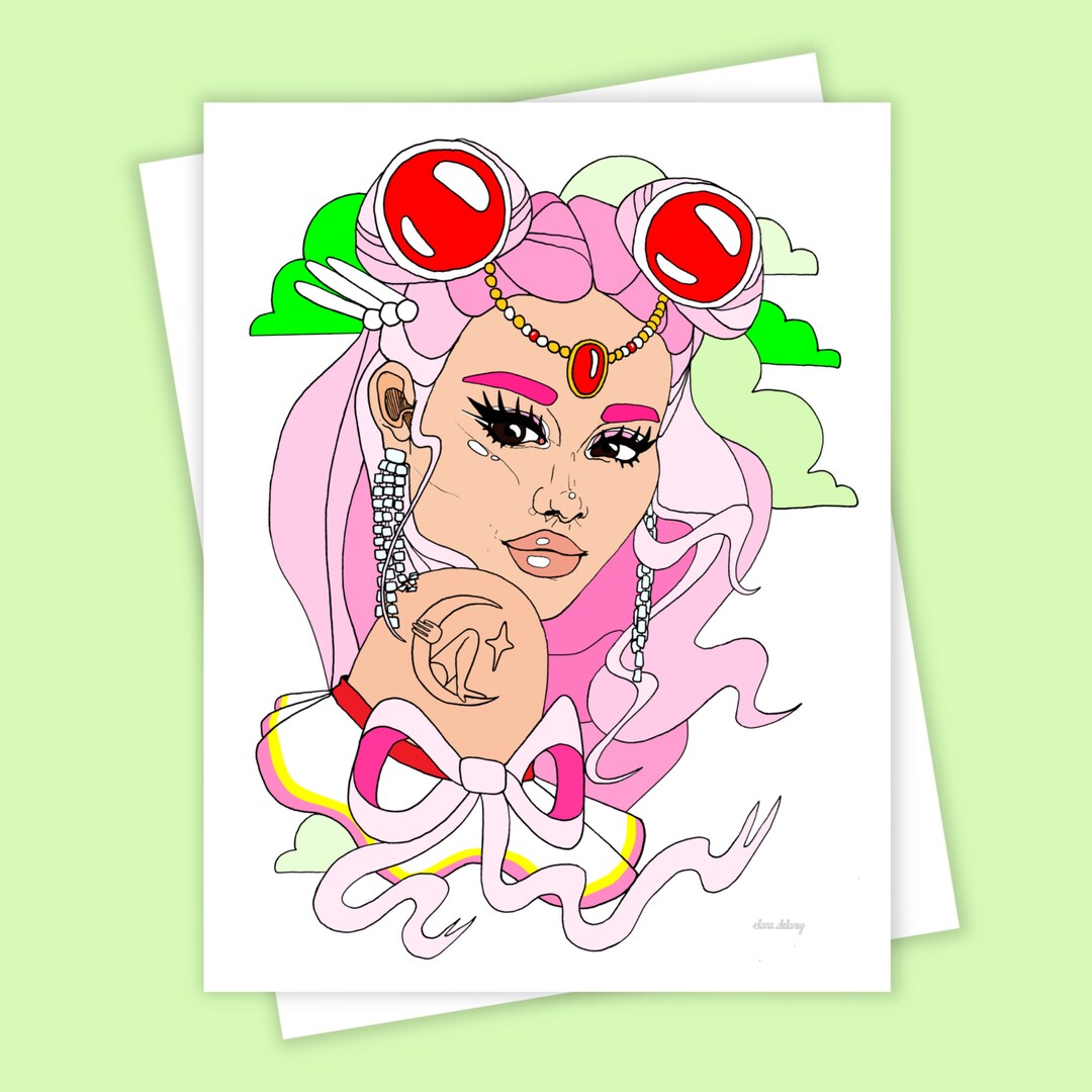 Chibi Ari / Pop Art Print - Etsy