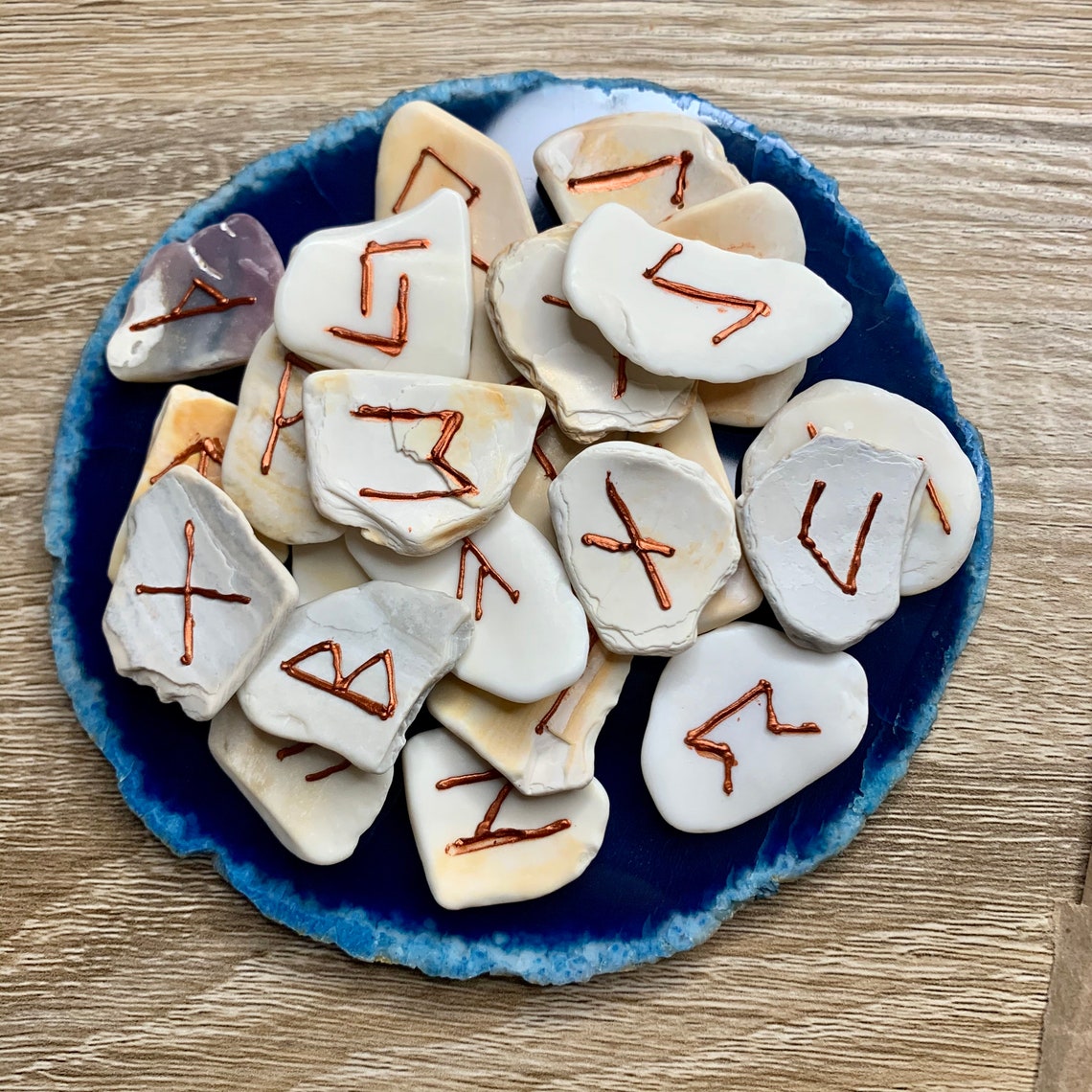 Seashell Elder Futhark Rune Sets assorted Colors. Sensory - Etsy