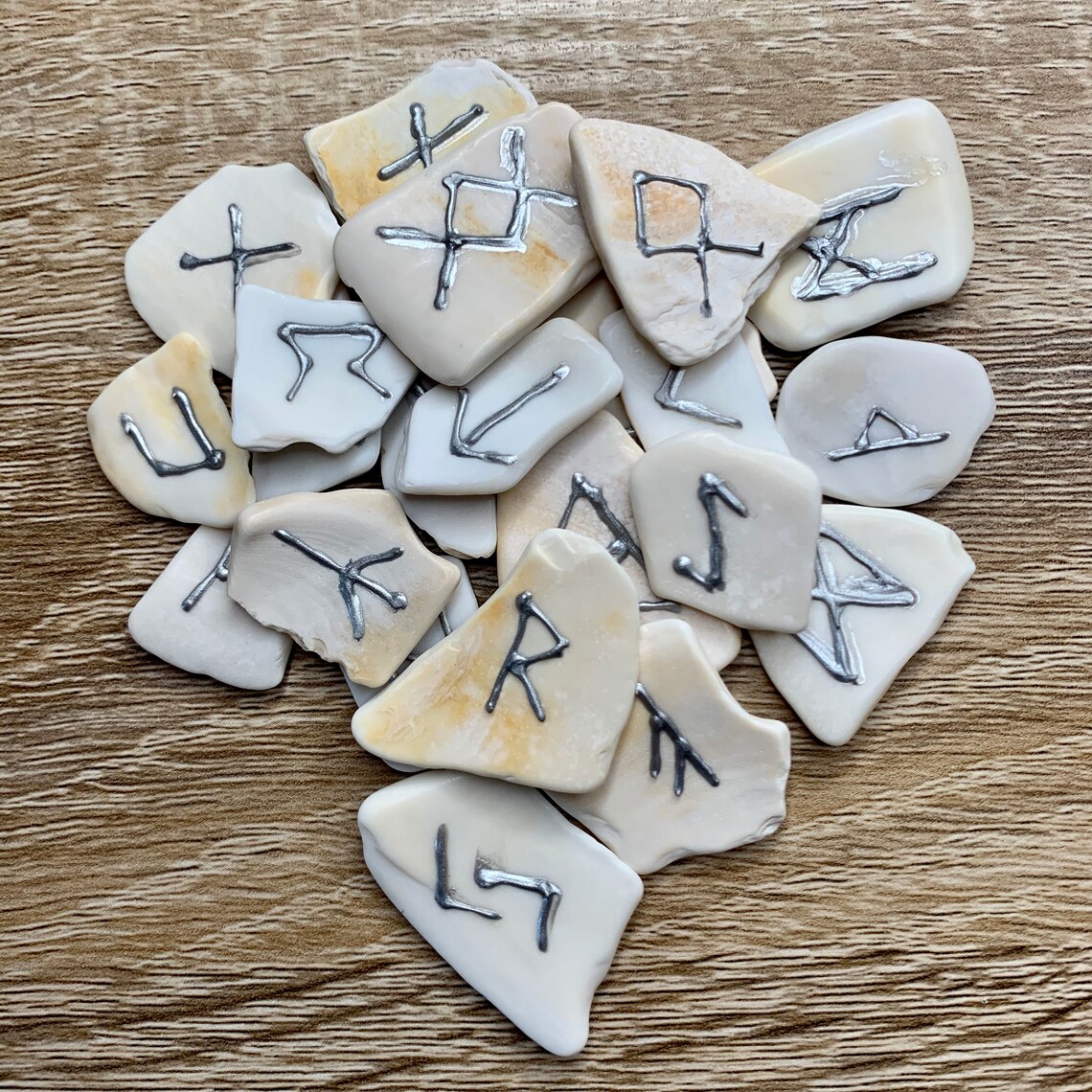Seashell Elder Futhark Rune Sets assorted Colors. Sensory - Etsy