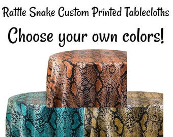 Snake Tablecloth - Etsy