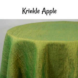 Custom Tablecloth Krinkle Tablecloth - Krinkle Table Runner - Krinkle ...