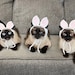 Bunny Rabbit Ear Hat for Cats - Etsy