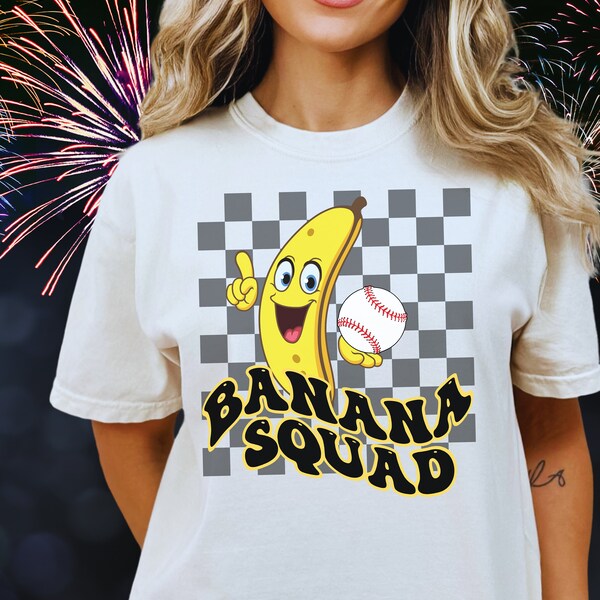 Banana Baseball Svg - Etsy