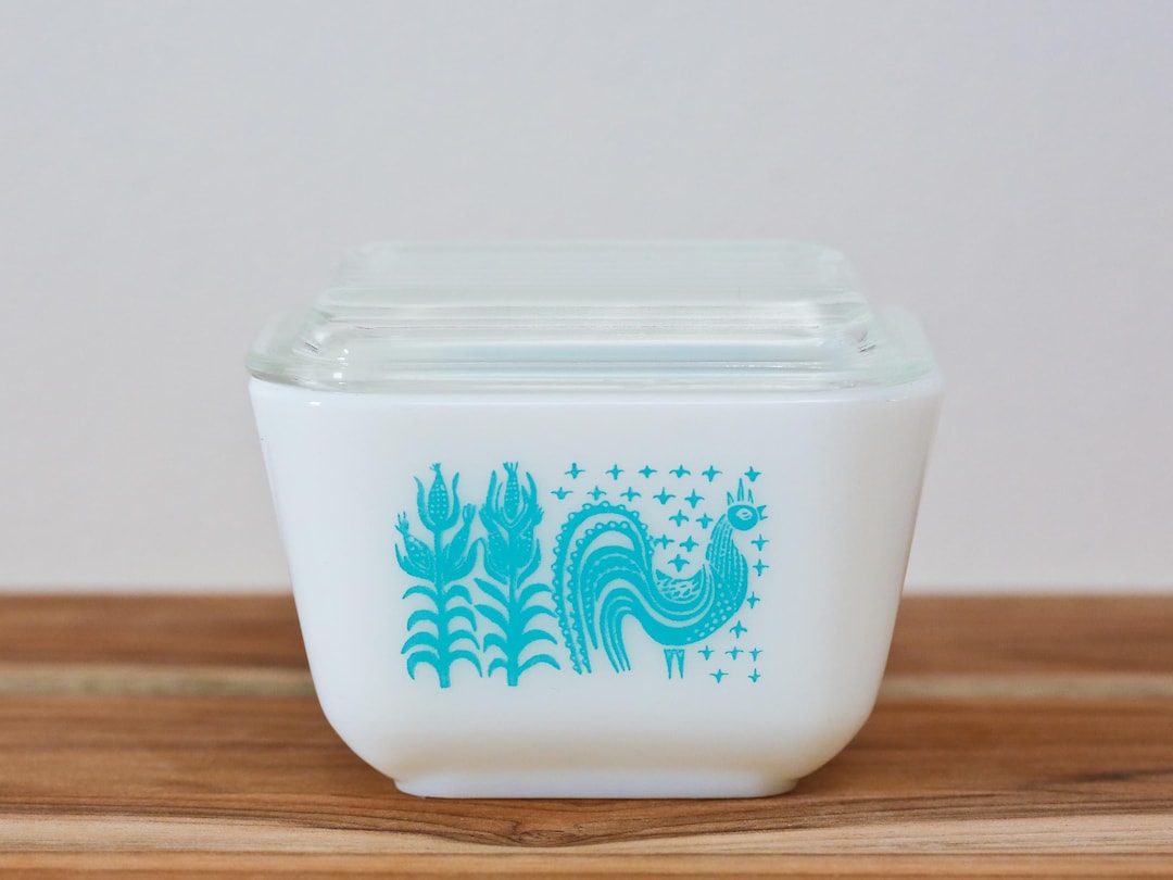 Pyrex Casserole Dish Amish Blue Butterprint With Lid 0501 - Etsy