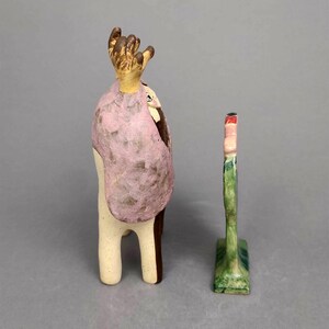 Ceramic Sculpture "forest Goddess"/ Home Decor, Unique Art, Spiritual ...