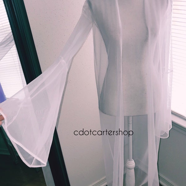 Sheer Robe - Etsy