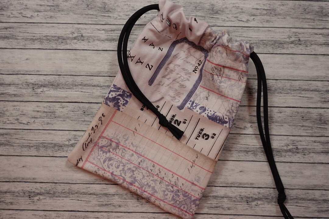 Standard Tarot Deck Bag, Drawstring Bag, Oracle Card Pouch - Etsy