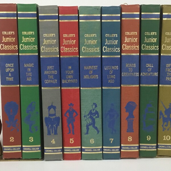 Colliers Set of Book - Etsy