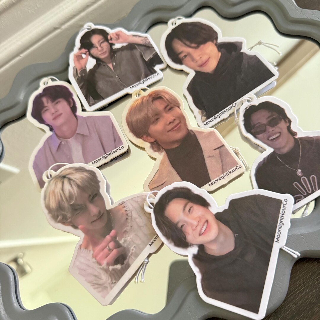BTS Car Air Freshener - Etsy