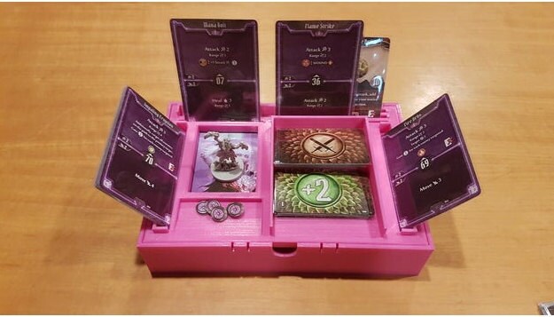 Gloomhaven Hero storage and dashboard organizer | Etsy