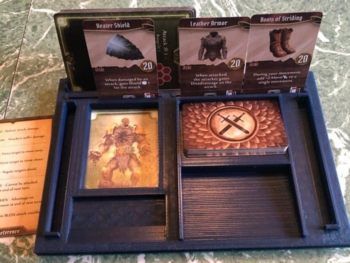 Gloomhaven Hero Storage and Dashboard Organizer - Etsy