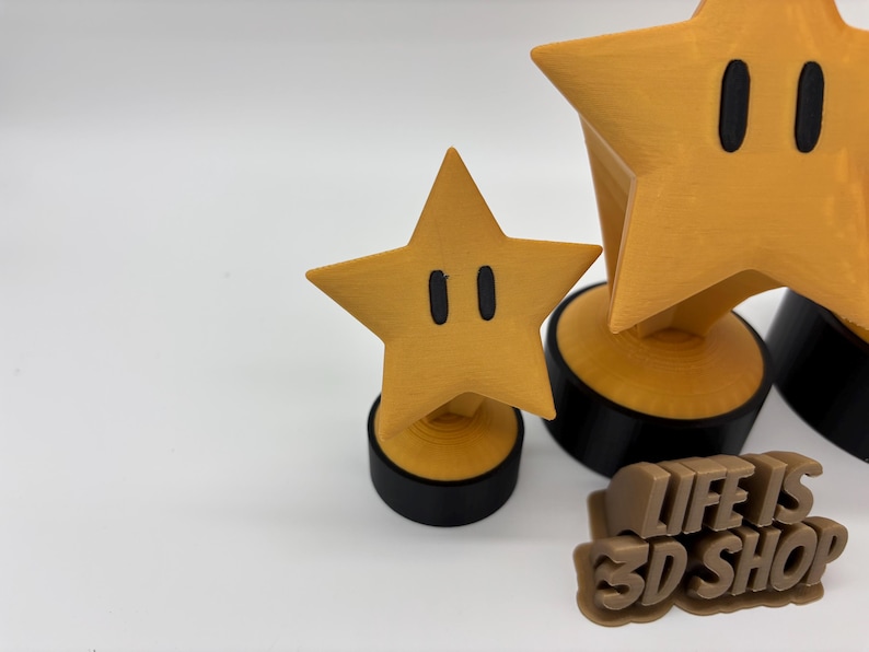 Mario Kart Star Trophies - Etsy