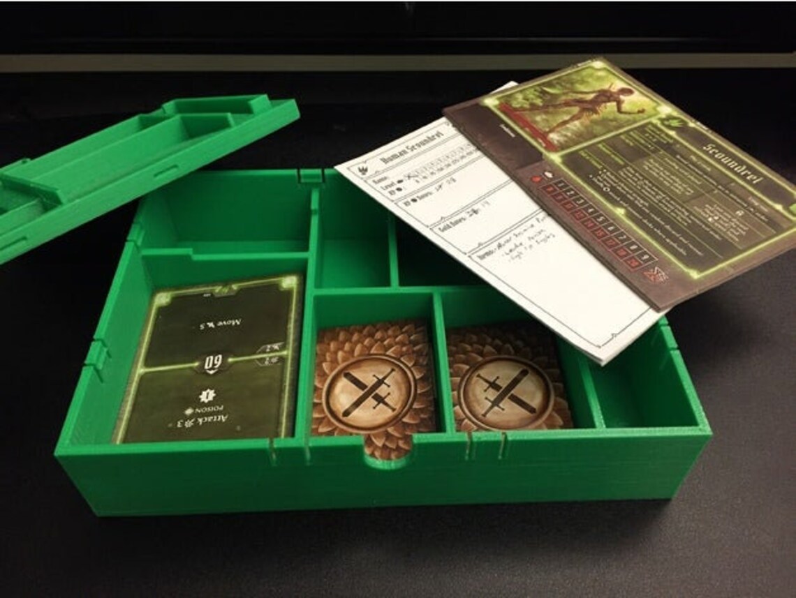 Gloomhaven Hero Storage and Dashboard Organizer - Etsy