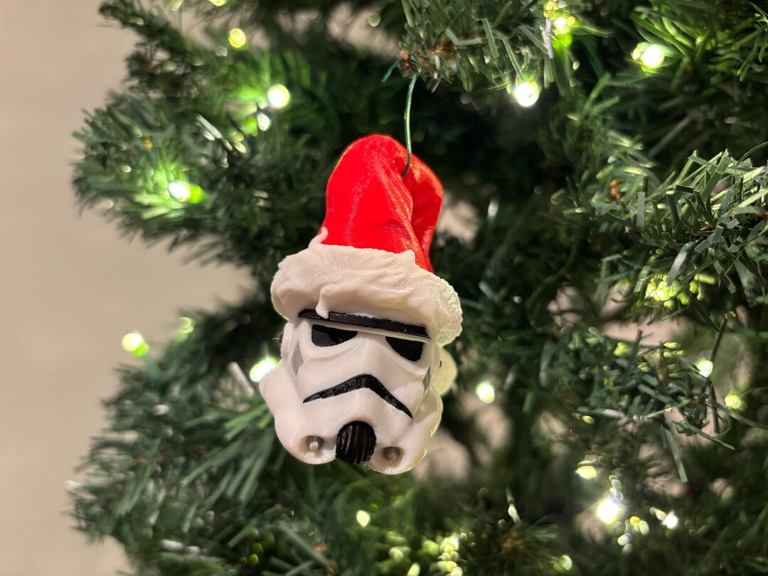 Star Wars Stormtrooper Christmas Tree Ornament Colored - Etsy