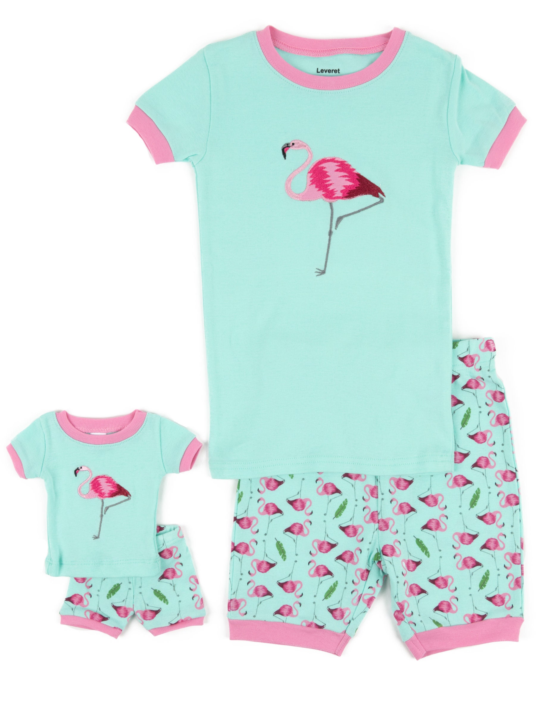Girl and Doll Matching Pajamas - Girl Matching Pjs - Doll Pajamas ...