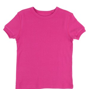 Kids T-shirt - Kids Solid Color Shirt - Kids Basics Clothes - Kids ...