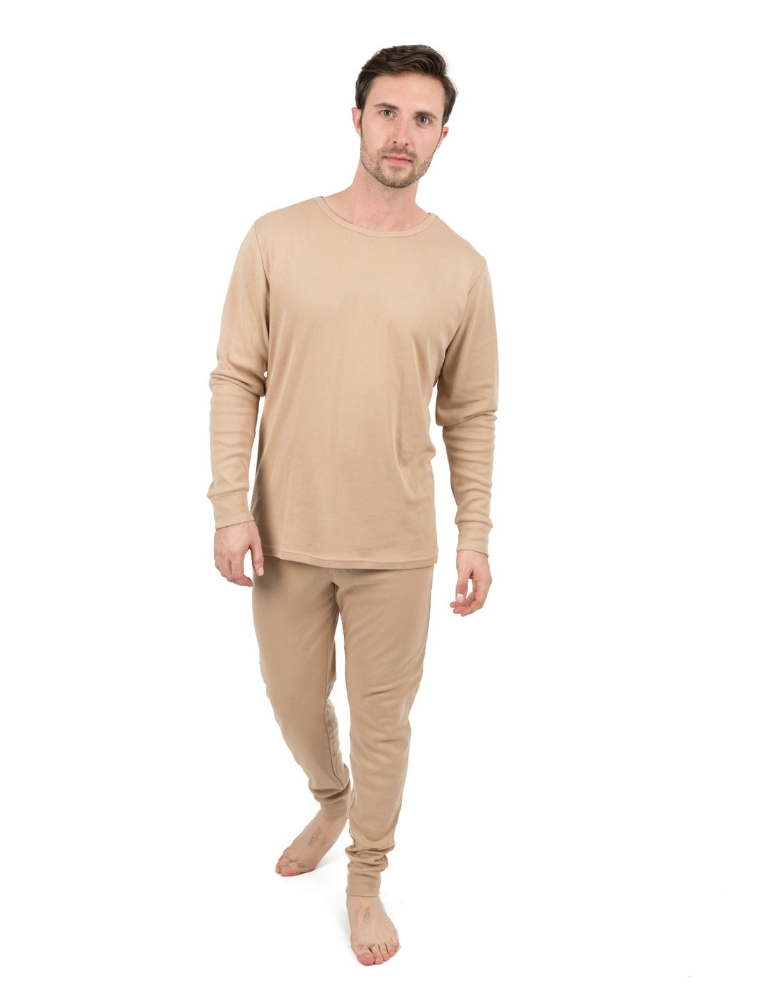Men's Solid Color Pajamas - Men's Basic Pajamas - Men's Pajamas for ...