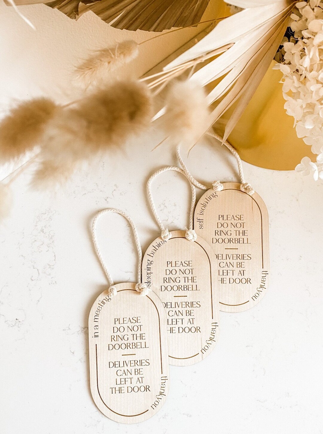 Do Not Disturb Sign | Sleeping Baby Sign, Do Not Ring the Door Bell ...