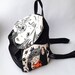Juuzou Manga, Anime Inspired, Black Vegan Leather Backpack - Etsy