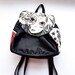 Juuzou Manga, Anime Inspired, Black Vegan Leather Backpack - Etsy