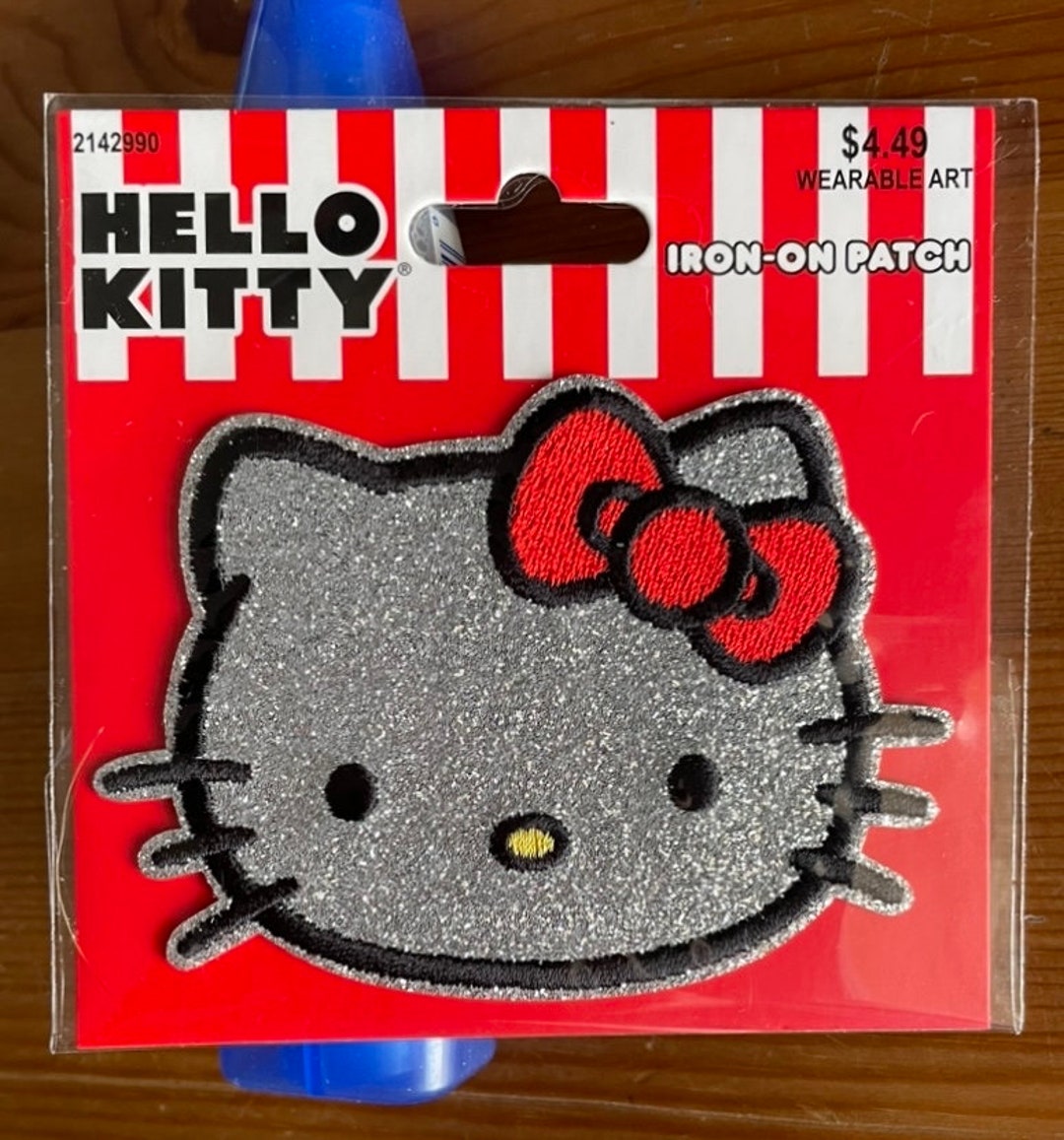 Hello Kitty Iron on Patch - Etsy