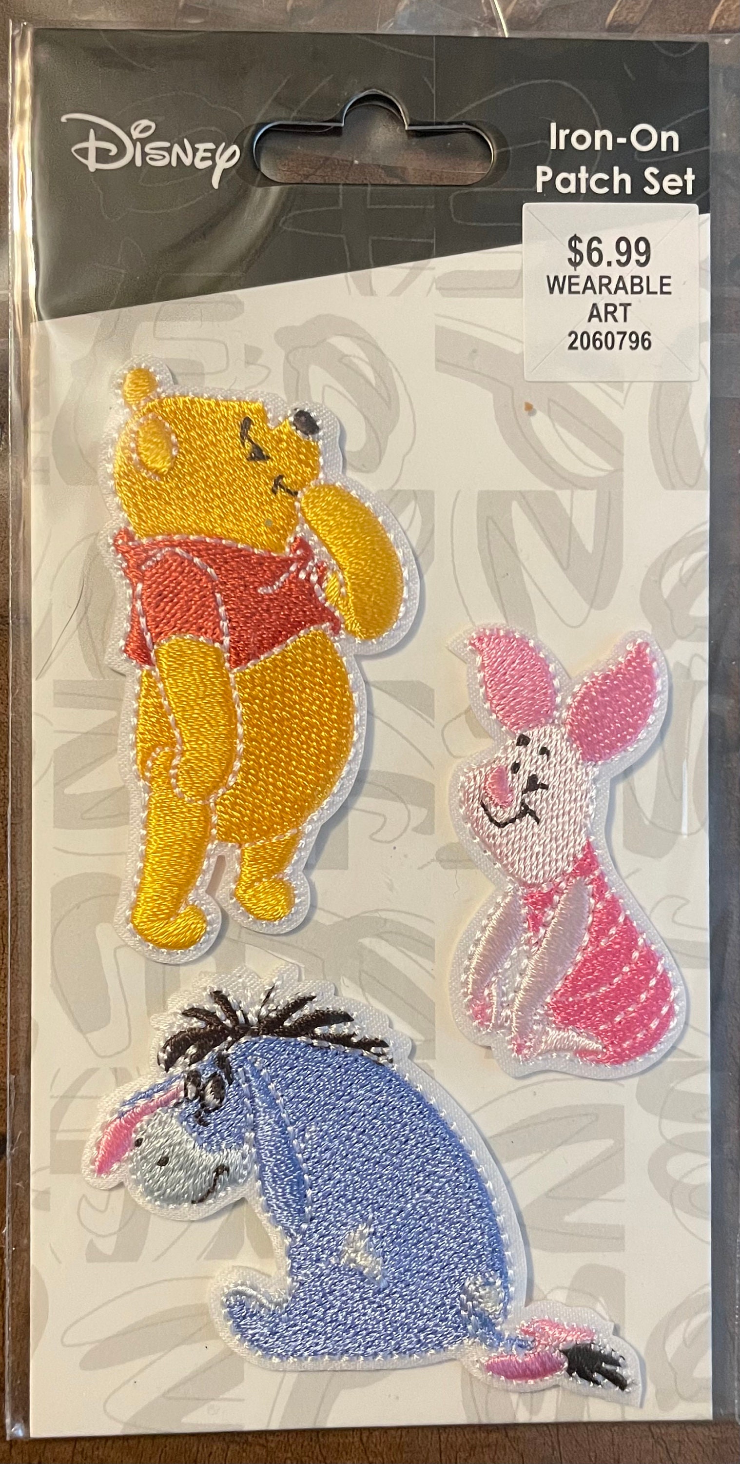 Disney Winnie the Pooh Iron on Patch Set - Etsy