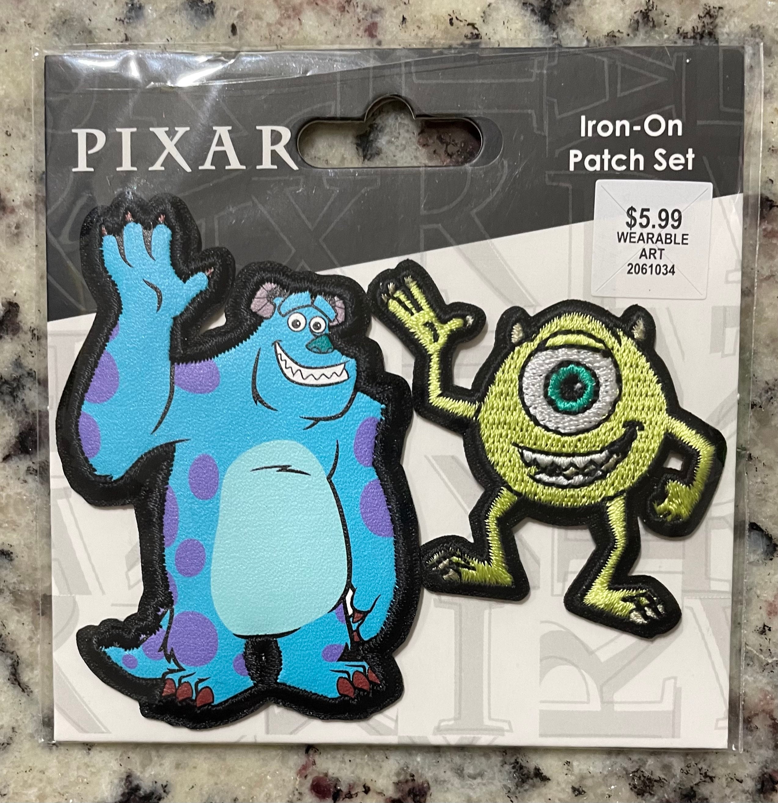Monsters Inc Sully Iron on Patch Set Mike Pixar - Etsy