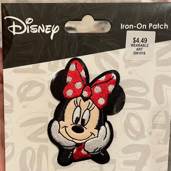 Minnie Mouse Iron On - Etsy