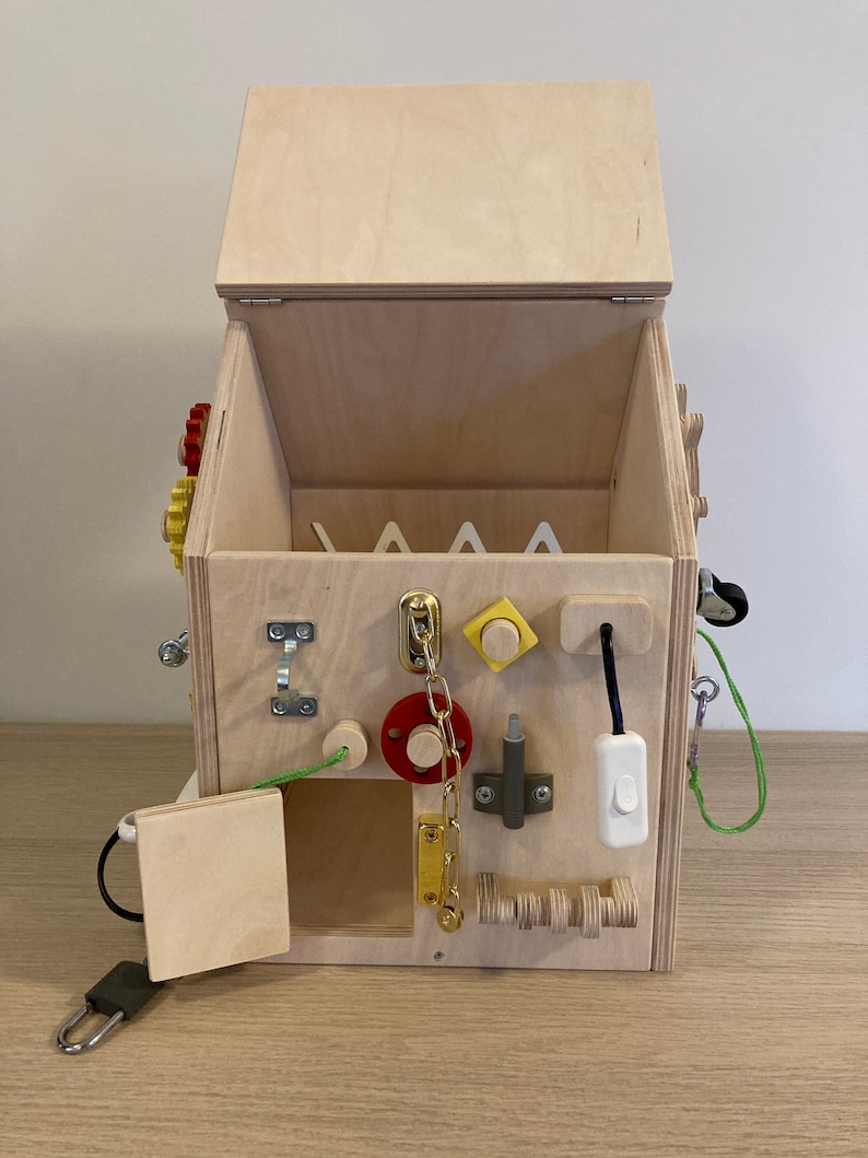 House LED Busy Board Busy House Sensory Activity - Etsy