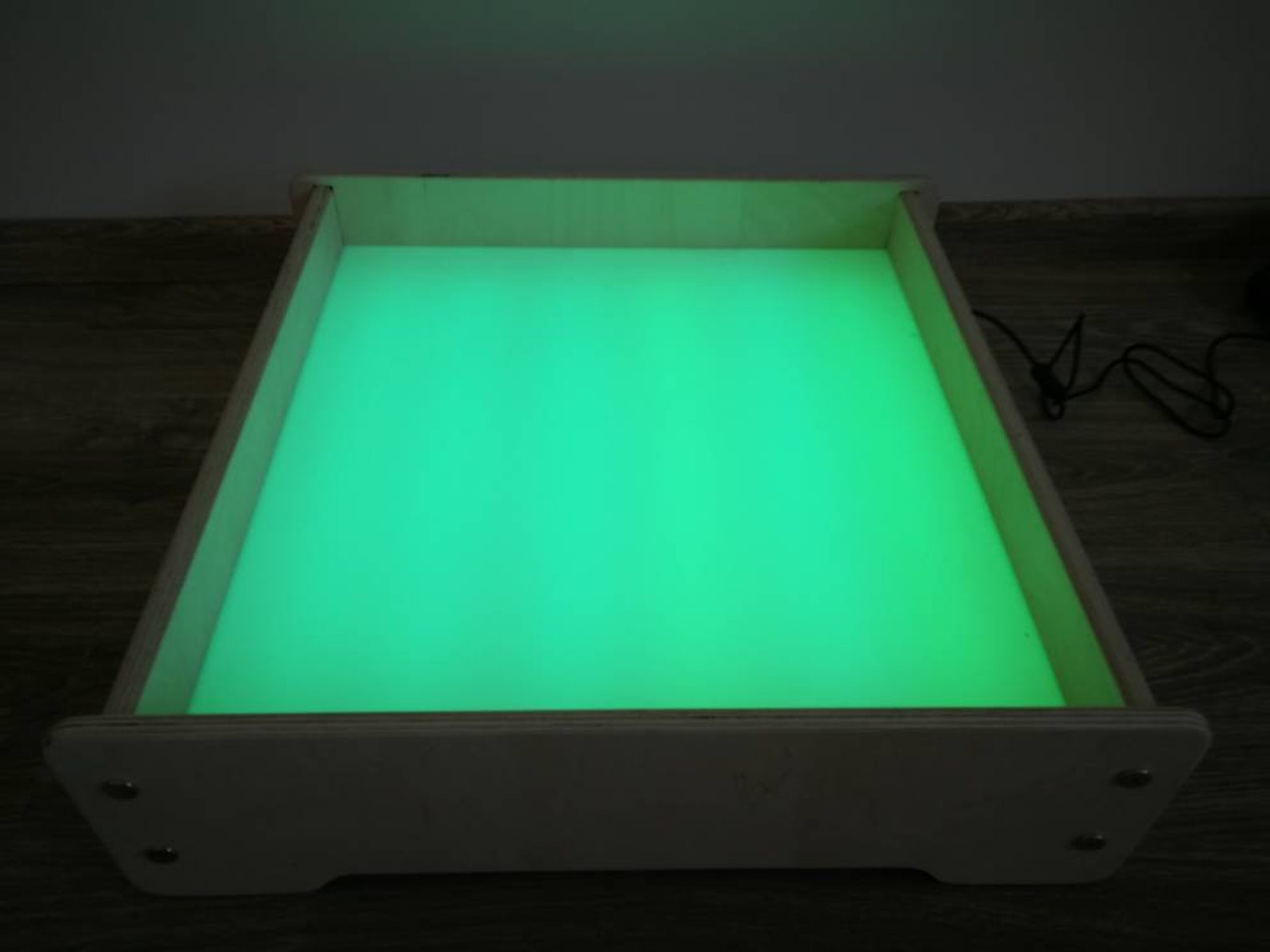Montessori Sand Light Table, Color Changing LED, Sensory Play - Etsy