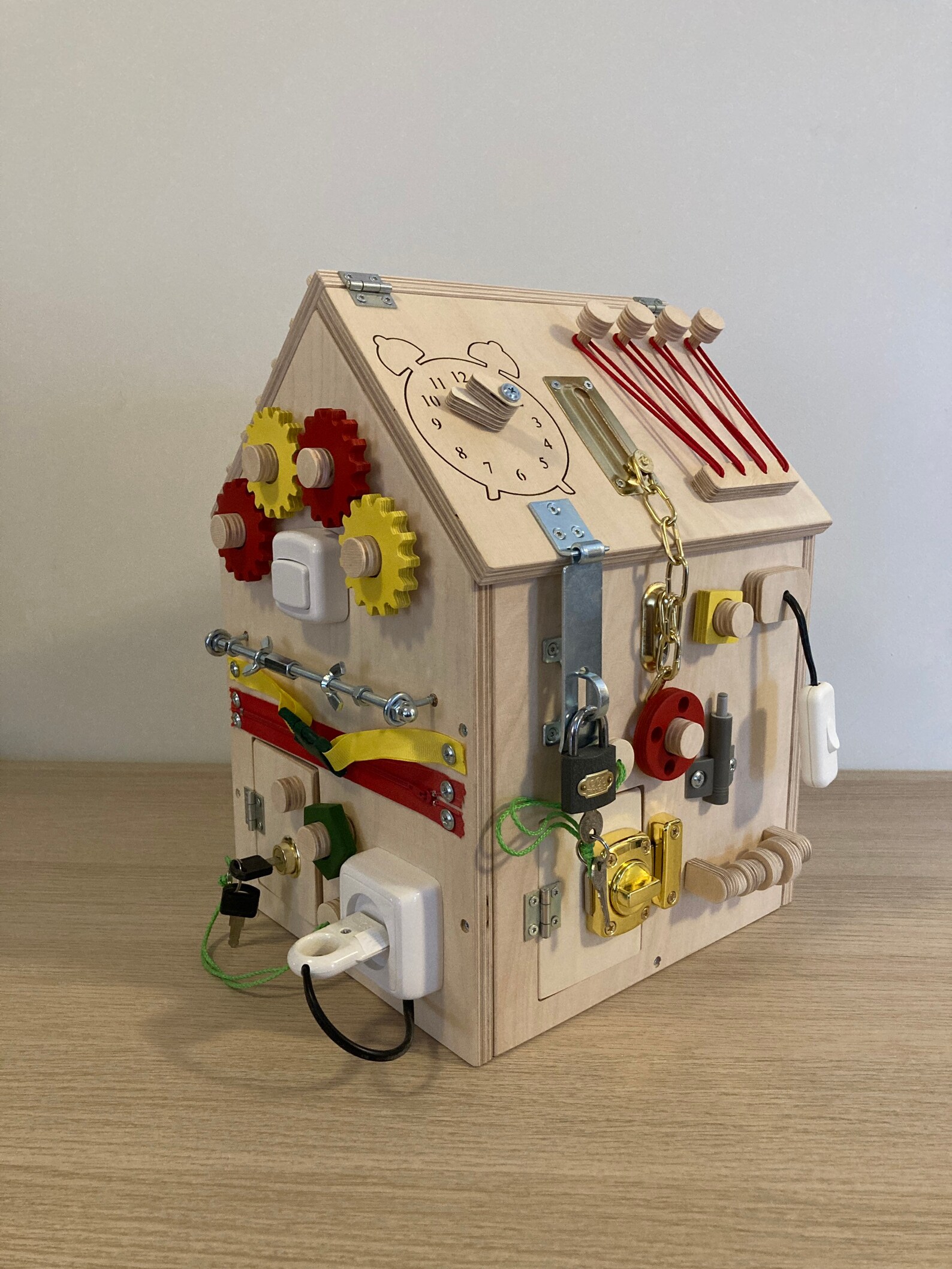 House LED Busy Board Busy House Sensory Activity - Etsy