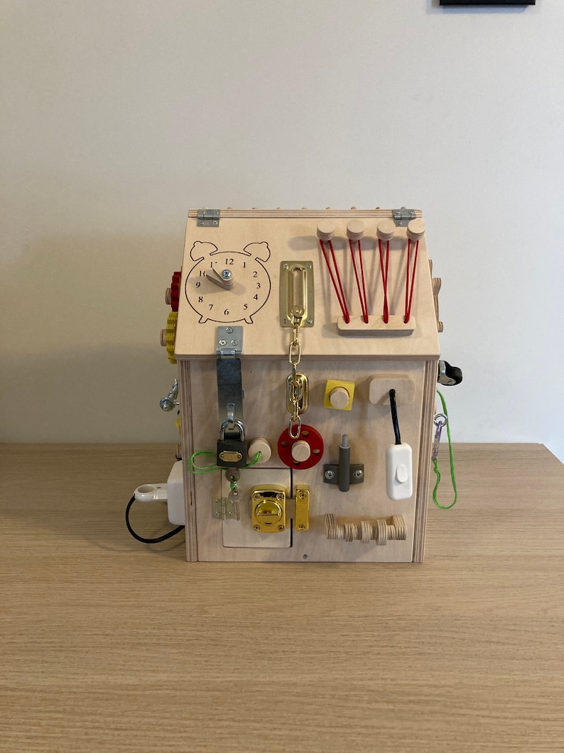 House LED Busy Board Busy House Sensory Activity - Etsy