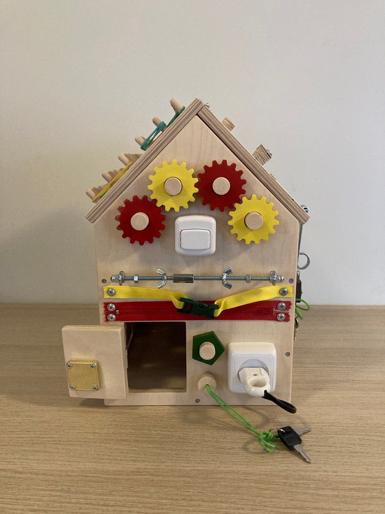 PERSONALIZED House LED Busy Board Sensory Activity - Etsy