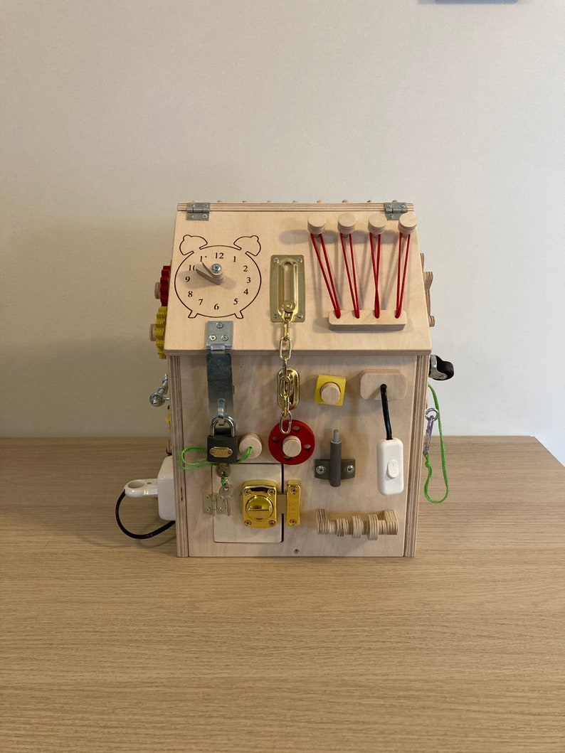 House LED Busy Board Busy House Sensory Activity - Etsy