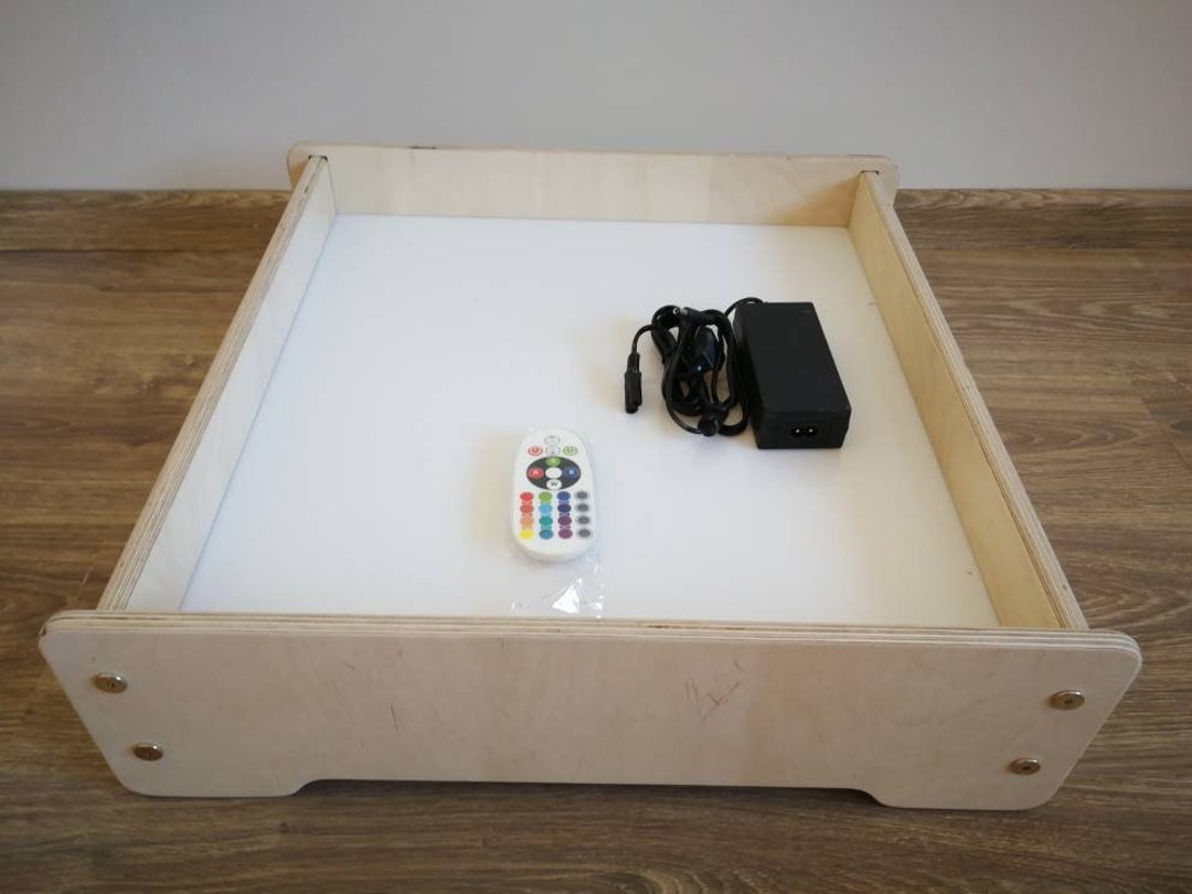 L Size Natural Color Light Table for Sand Drawing. Montessori, Sensory ...